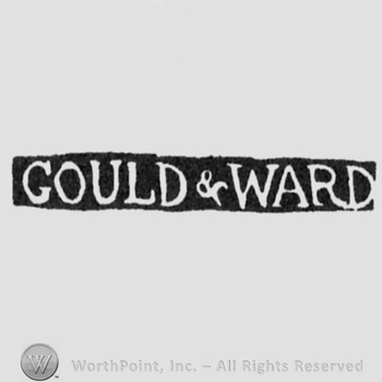Mark with The text "GOULD & WARD". | #26400