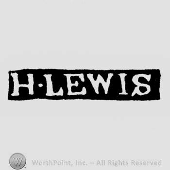 Mark with The text "H. LEWIS". | #26475