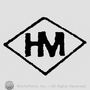 Mark with The monogram of letters "HM" and a | #26484