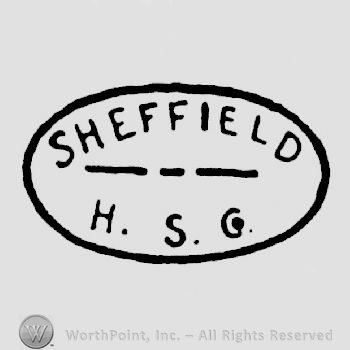 Mark with The text "SHEFFIELD H. S. G." and an | #26493