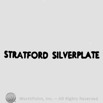 Mark with The text "STRATFORD SILVERPLATE". | #26594