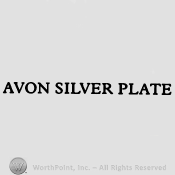 Mark with The text "AVON SILVER PLATE". | #26697