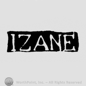 Mark with The text "I ZANE". | #26763