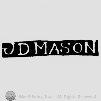 Mark with The text "J D MASON". | #26774