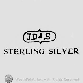 Mark with The text "JD&S STERLING SILVER". | #26802
