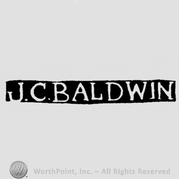 Mark with The text "J.C. BALDWIN". | #26823
