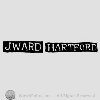 Mark with The text "J.WARD HARTFORD". | #26944