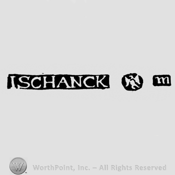 Mark with The text "JSCHANCK", a stylized bird | #27003