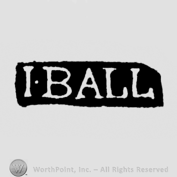 Mark with The text "J. BALL". | #27032