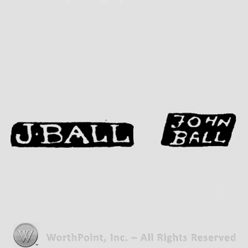 Mark with The text "J. BALL JOHN BALL". | #27033