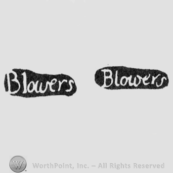 Mark with The text "Blowers Blowers". | #27049