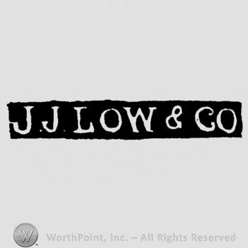 Mark with The text "J. J. LOW & CO". | #27183