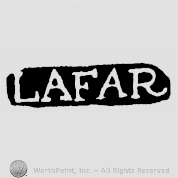 Mark with The text "LAFAR". | #27189