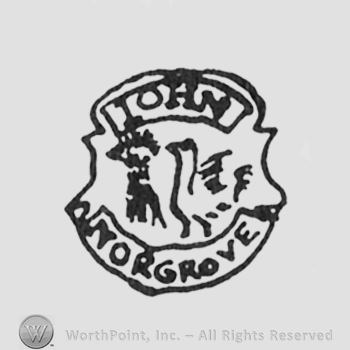 Mark with A label, the text "JOHN NORGROVE" a | #27232