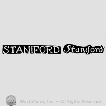 Mark with The text "STANIFORD Staniford". | #27269