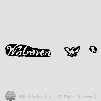 Mark with The text "Walraven" and a bird. | #27301