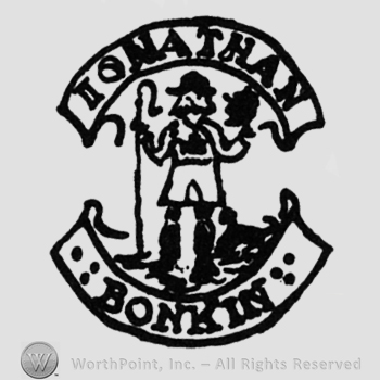 Mark with A label, the text "JONATHAN BONKIN" and | #27316