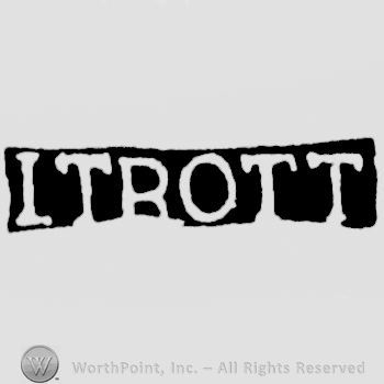 Mark with The text "J.TROTT". | #27334