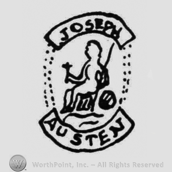 Mark with A label, the text "JOSEPH AUSTEN" and a | #27353