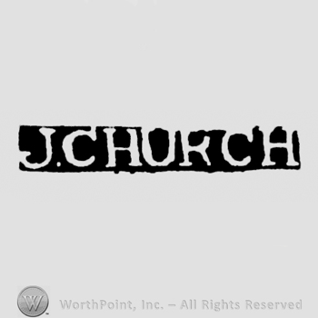 Mark with The text "J.CHURCH". | #27365