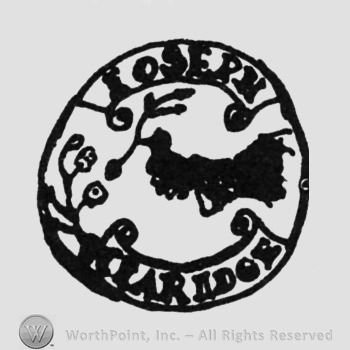 Mark with A label, the text "JOSEPH CLARIDGE", a | #27366