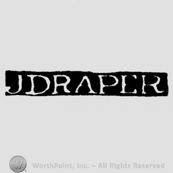 Mark with The text "J DRAPER". | #27378