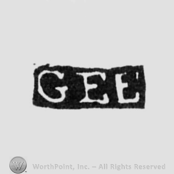 Mark with The letters "GEE". | #27388