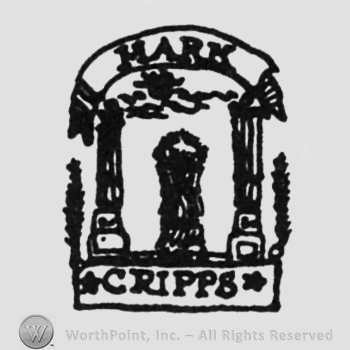 Mark with The words "MARK CRIPPS", a tower, two | #27564