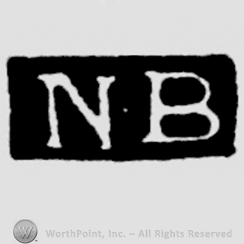 Mark with The letters "NB" and a rectangle. | #27635