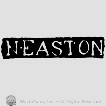 Mark with The text "N EASTON" and a rectangle. | #27641
