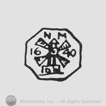 Mark with The letters "NM", the number "1640", a | #27651