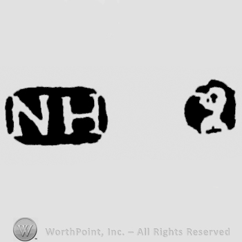 Mark with The letters "NH", an oval and a symbol. | #27672