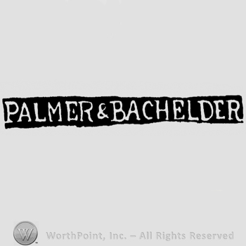 Mark with The text "Palmer & Bachelder". | #27708