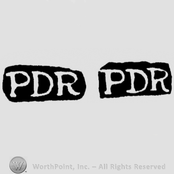 Mark with The letters "PDR PDR". | #27734