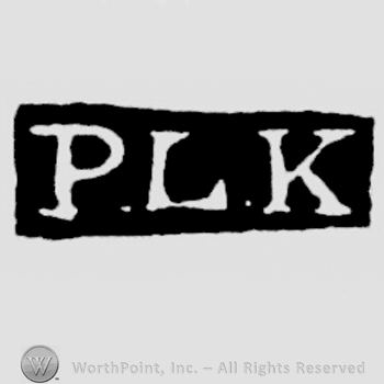 Mark with The letters "P.L.K". | #27742