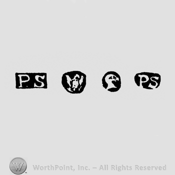 Mark with The letters "PS", "PS", an open-winged | #27767