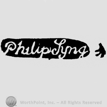 Mark with The text "Philip Syng" and a symbol. | #27773