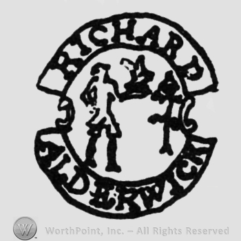 Mark with The text "RICHARD ALDERWICK", a man, an | #27810