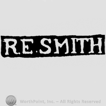 Mark with The text "R.E. SMITH". | #27831