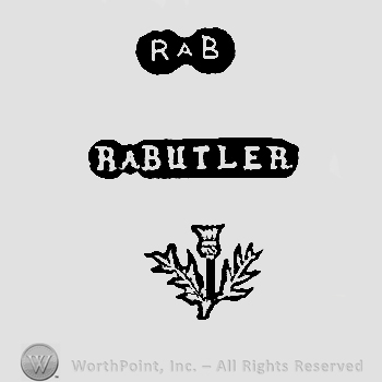 Mark with The text "RAB R.A. BUTLER" and a | #27856