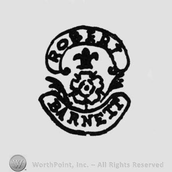 Mark with The text "ROBERT BARNETT", the | #27860