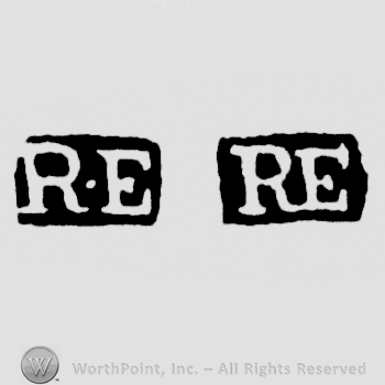 Mark with The letters "RE", "RE". | #27879