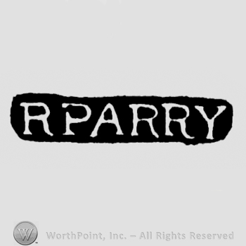 Mark with The text "R PARRY". | #27915