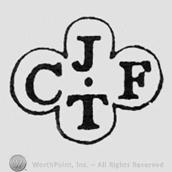 Mark with Letters CJFT inside a frame like a | #316572