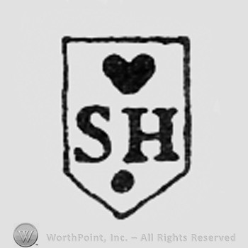 Mark with A shield, a heart and the letters "SH". | #316699