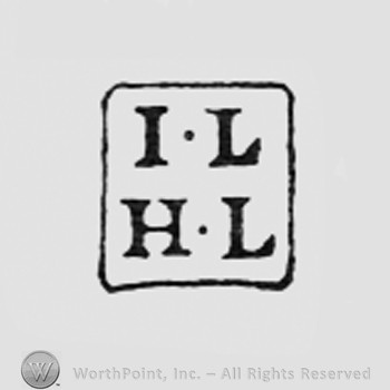 Mark with A square and the letters "J.L H.L". | #316770