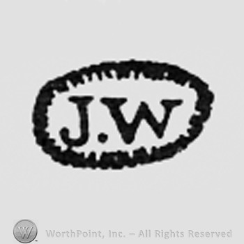 Mark with Letters JW inside an oval. | #317121