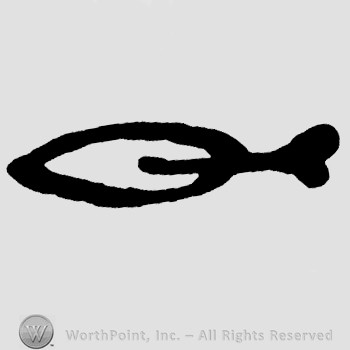 Mark with A shape like a fish. | #317252