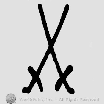 Mark with Two crossed swords. | #317335