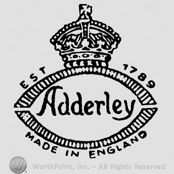 Mark with ADDERLEY written inside an oval;MADE IN | #317526